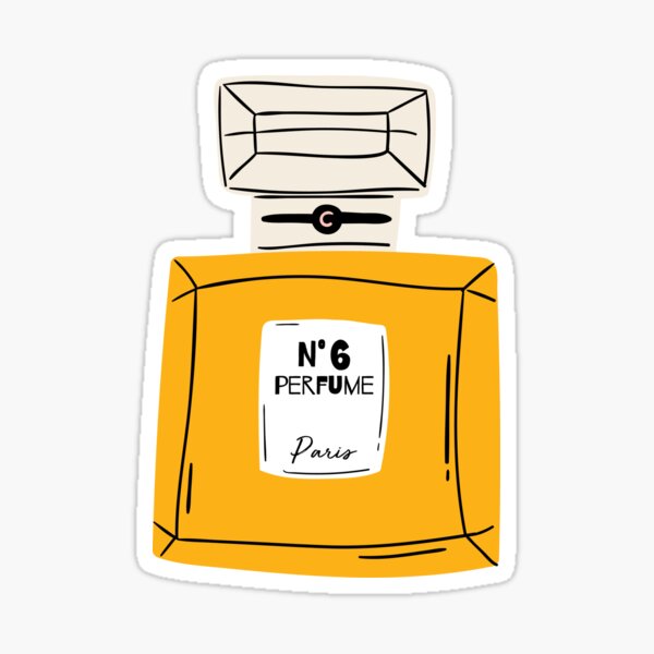 "Perfume sticker" Sticker for Sale by Terelaska | Redbubble