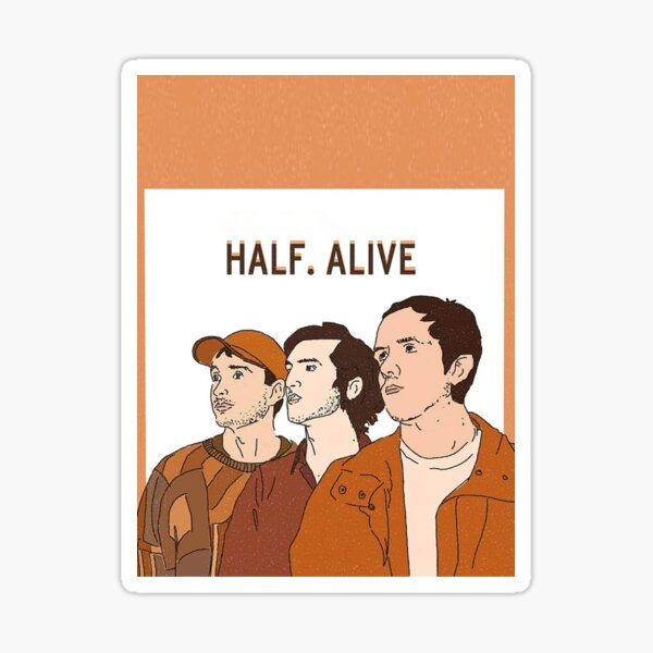"Diabtu half•alive Tour 2019 " Sticker by EmilyNaplesArt | Redbubble