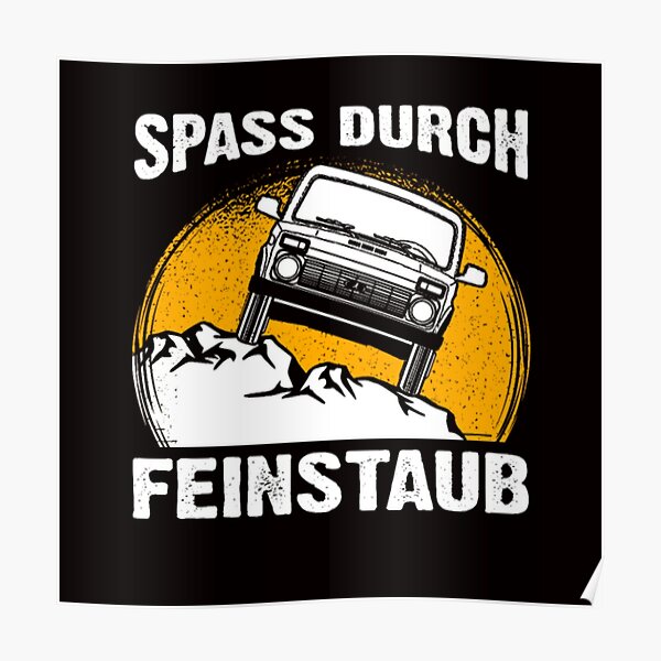 "Lada Niva 4x4 Offroad Car" Poster for Sale by gaol369 | Redbubble