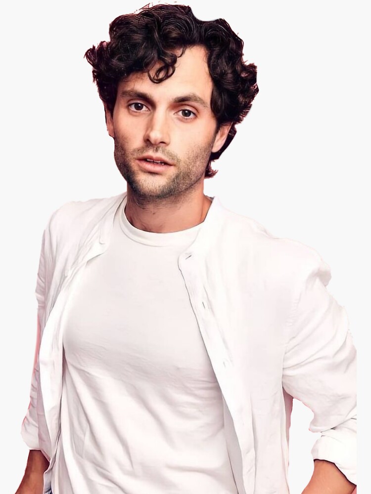 "penn badgley" Sticker for Sale by lasercats | Redbubble
