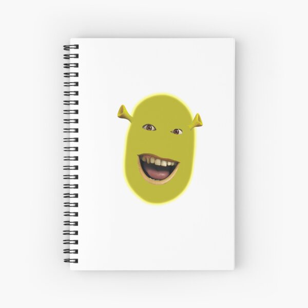 "Shrek Meme" Spiral Notebook by maisieturner | Redbubble