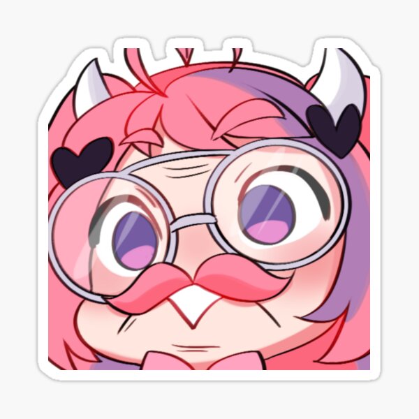 "Cute Ironmouse " Sticker by Gamehamza | Redbubble