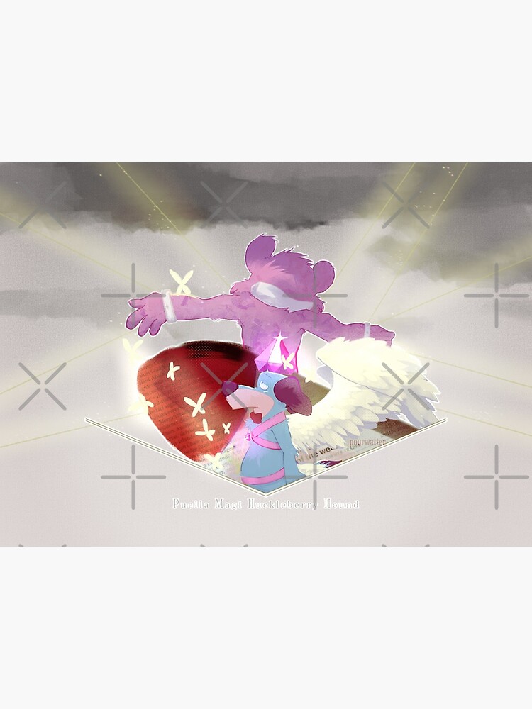 "Jellystone Snaggleberry Snagglepuss x Huckleberry Hound Madoka parody ...