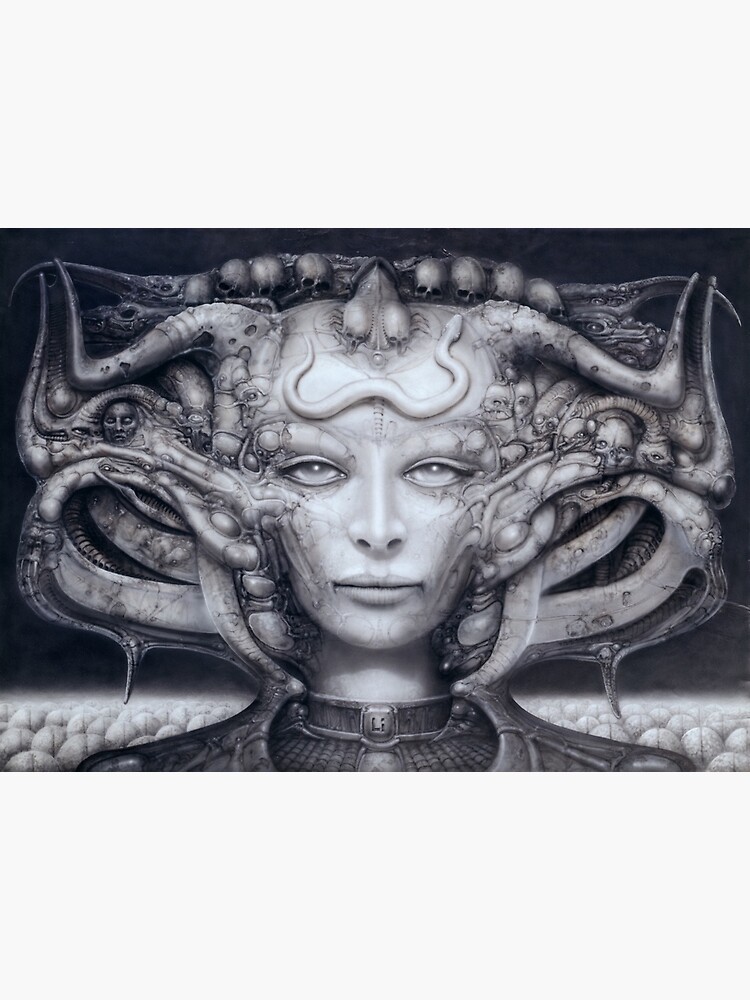 "H.R. Giger - Li" Postcard for Sale by slowrotation | Redbubble