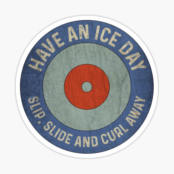 "Vintage Curling House" Sticker for Sale by MintaApparel | Redbubble