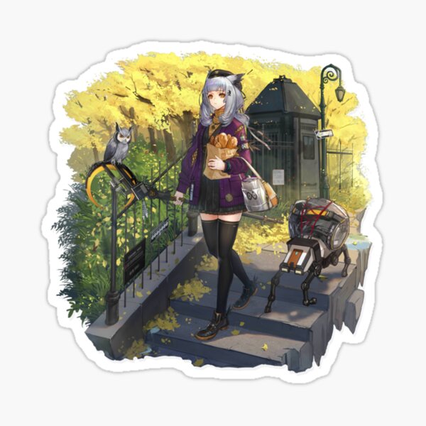 "Arknights Ptilopsis Skin " Sticker for Sale by AnimonLife | Redbubble