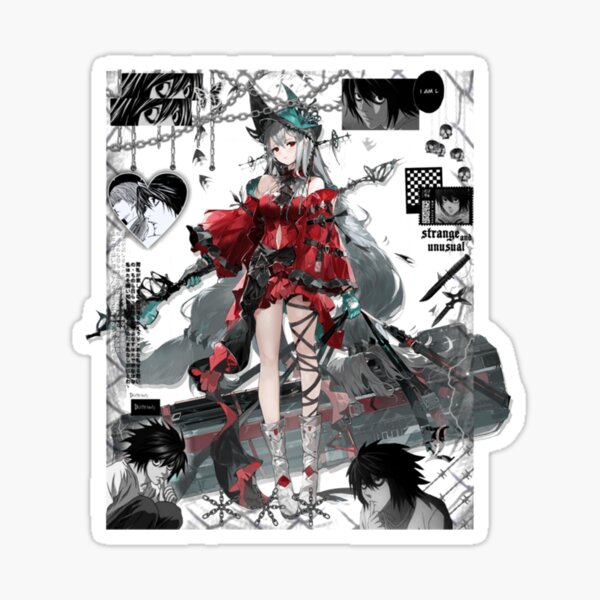 "Skadi arknights - anime girls " Sticker for Sale by AnimonLife | Redbubble