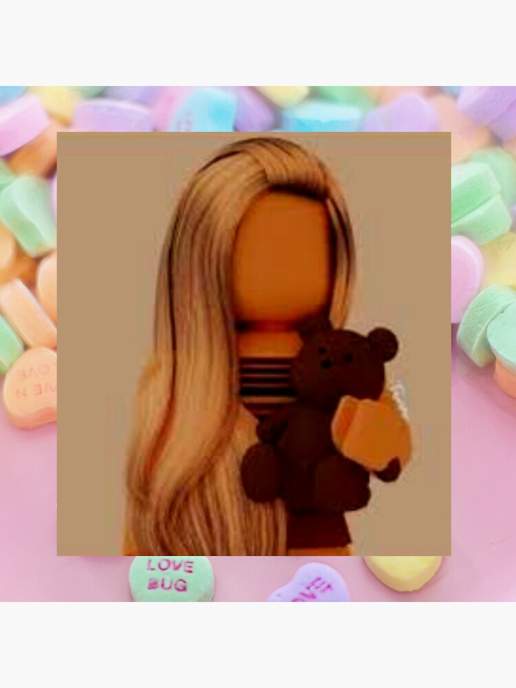 "roblox girl" Sticker by OGVITHANAGE | Redbubble