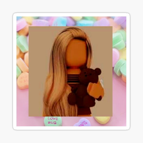 "roblox girl" Sticker by OGVITHANAGE | Redbubble