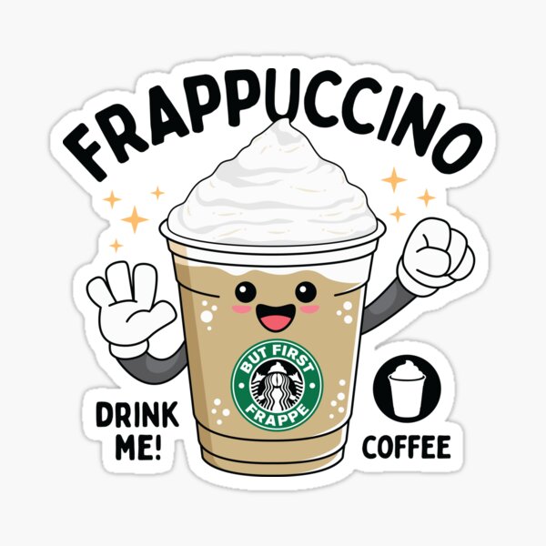 Paper & Party Supplies Paper Iced Coffee Coffee Sticker packs Stickers ...