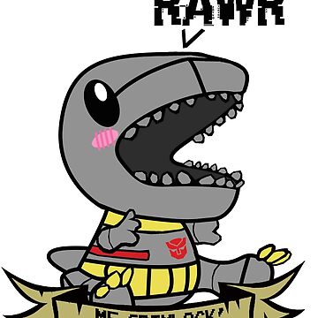 "Grimlock am King! Transformers, Autobot" Sticker for Sale by ...