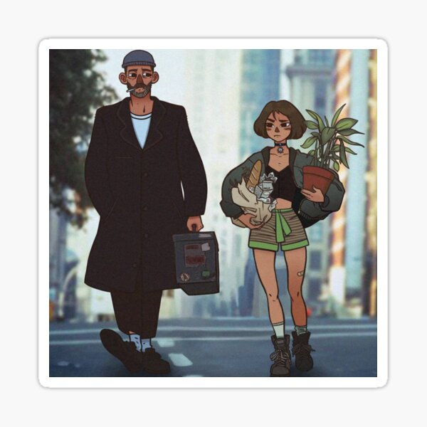 "Leon: The Professional" Sticker by arcximena | Redbubble