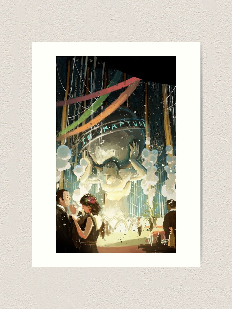 "Bioshock Rapture Party " Art Print for Sale by Vintage-Travler | Redbubble