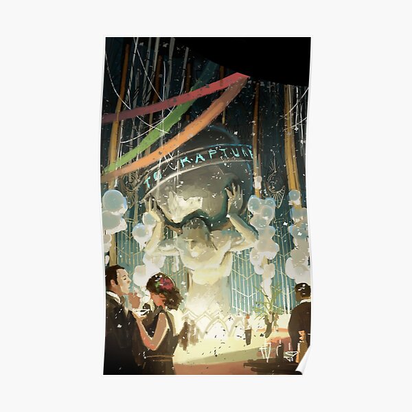 "Bioshock Rapture Party " Poster for Sale by Vintage-Travler | Redbubble
