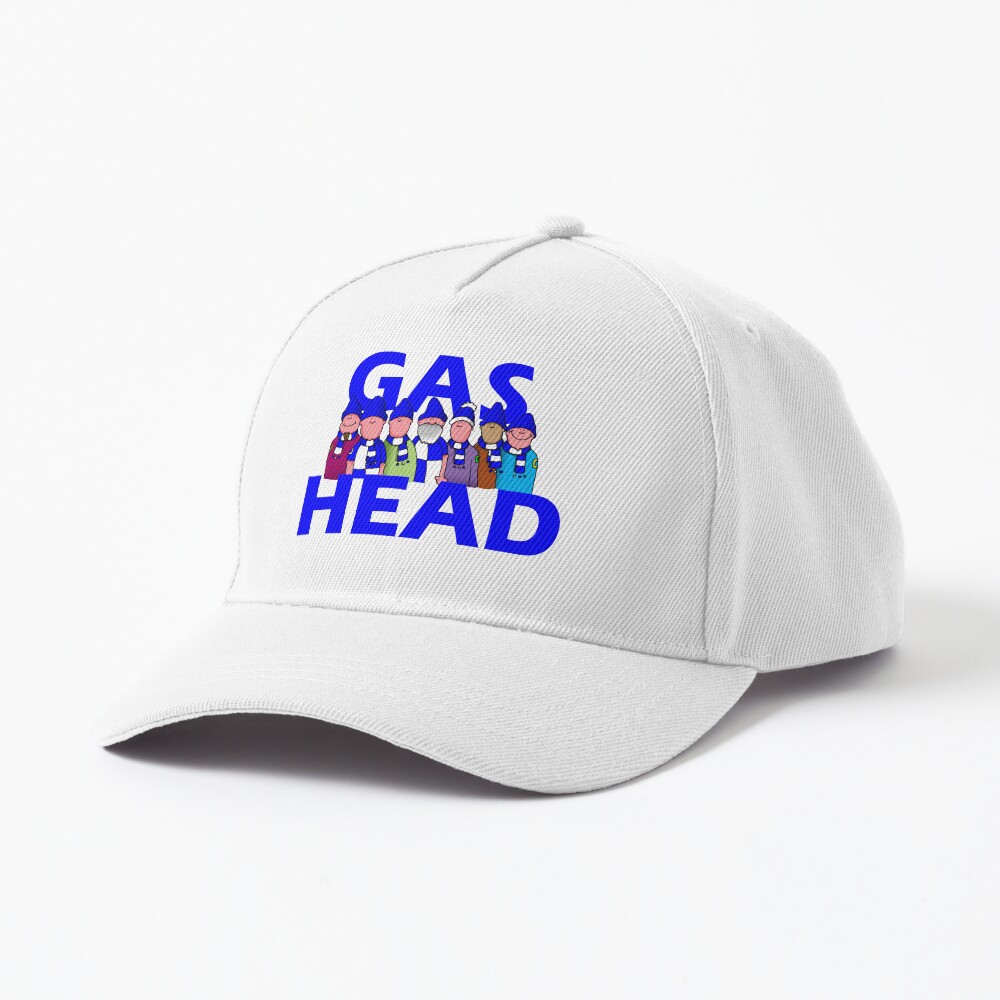 "GAS HEAD" Sticker for Sale by JasonTrivettart | Redbubble