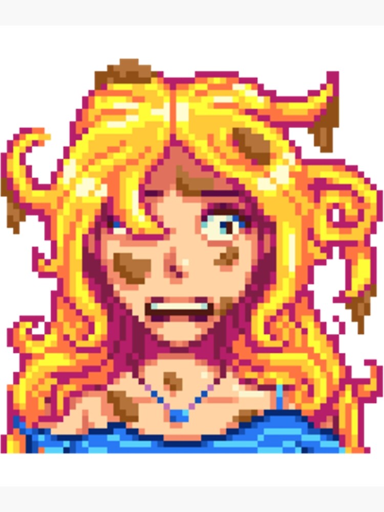 "Stardew Valley - Haley in mud " Poster for Sale by BarryNelsonshop ...