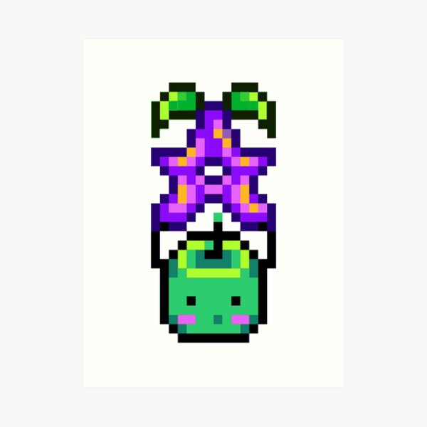 "Stardew Valley - Junimo with Stardrop " Art Print by BarryNelsonshop ...