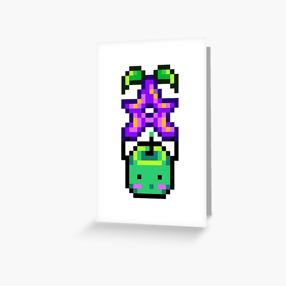 "Stardew Valley - Junimo with Stardrop " Greeting Card for Sale by ...
