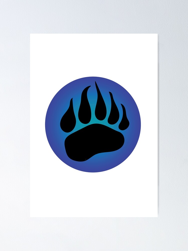 "BEAR MOON Mahkwa Indigenous WAWEZHI CANADA" Poster for Sale by WAWEZHI ...