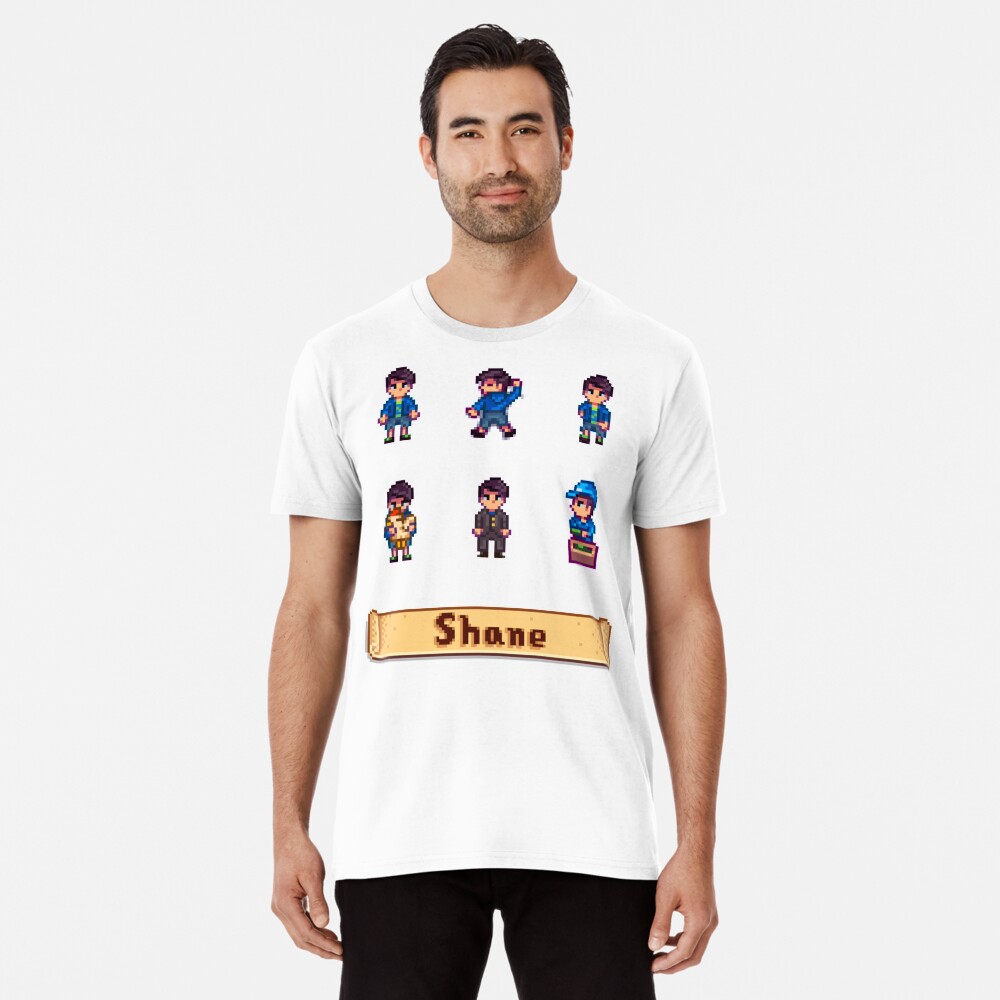 "Stardew Valley Sprites - Shane " Poster for Sale by BarryNelsonshop ...