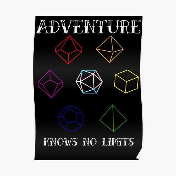 "D&D dnd Pride shirt Dungeons and Dragons Gay LGBTQ" Poster for Sale by ...