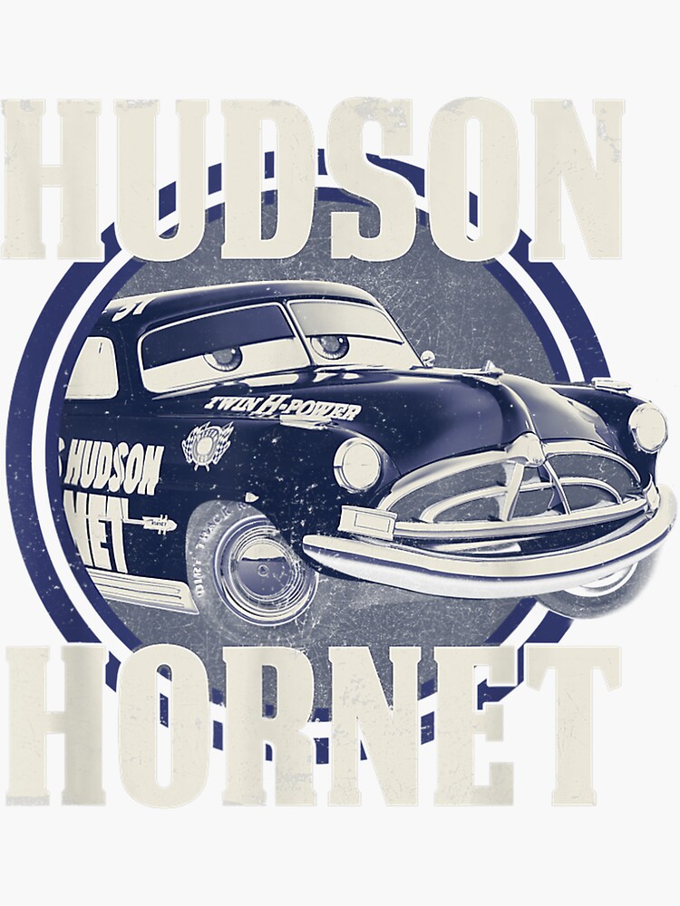 "Hudson Hornet Badge Graphic " Sticker for Sale by AnimalArt13 | Redbubble