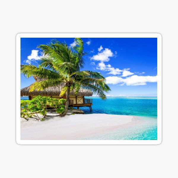 "Paradise maldives" Sticker for Sale by Sifir | Redbubble