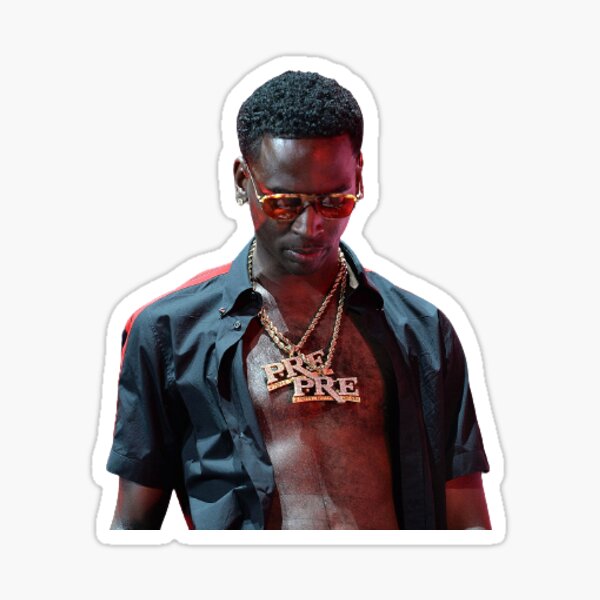 "Young dolph" Sticker for Sale by Mohmad Asmar | Redbubble