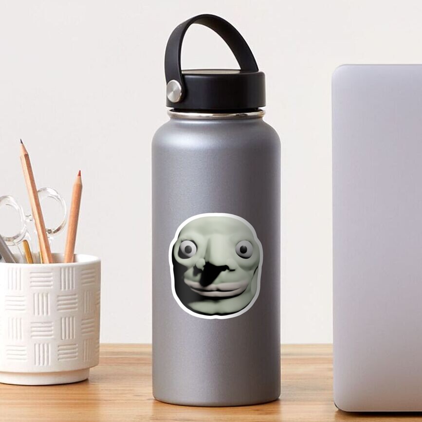 The Eyes Of Emoji Hell Sticker By Shopping Cart69 Redbubble