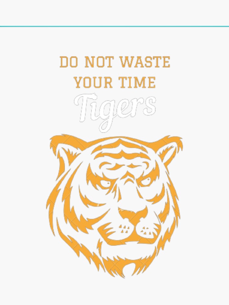 "Do not waste your time" Sticker for Sale by Animals07 | Redbubble
