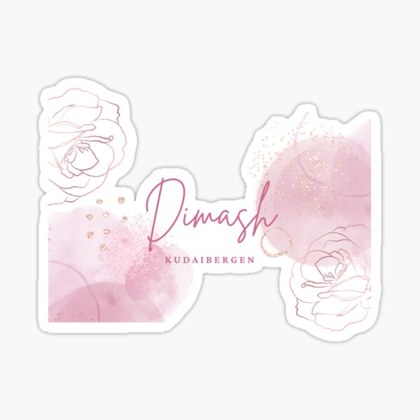 "DIMASH Kudaibergen Worlds Greatest Singer" Sticker for Sale by ...