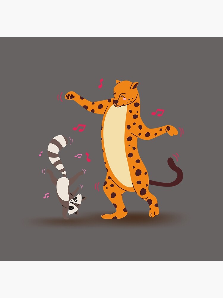"Jaguar and Skunk dancing" Poster for Sale by OldArt90s | Redbubble