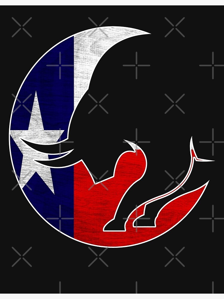 "Texas's bull flag " Poster for Sale by erozzz | Redbubble