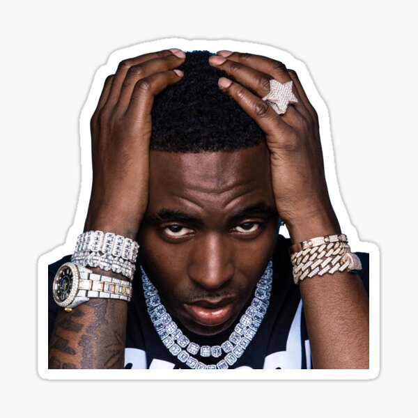 "Young Dolph Print Design" Sticker for Sale by rskavpst | Redbubble