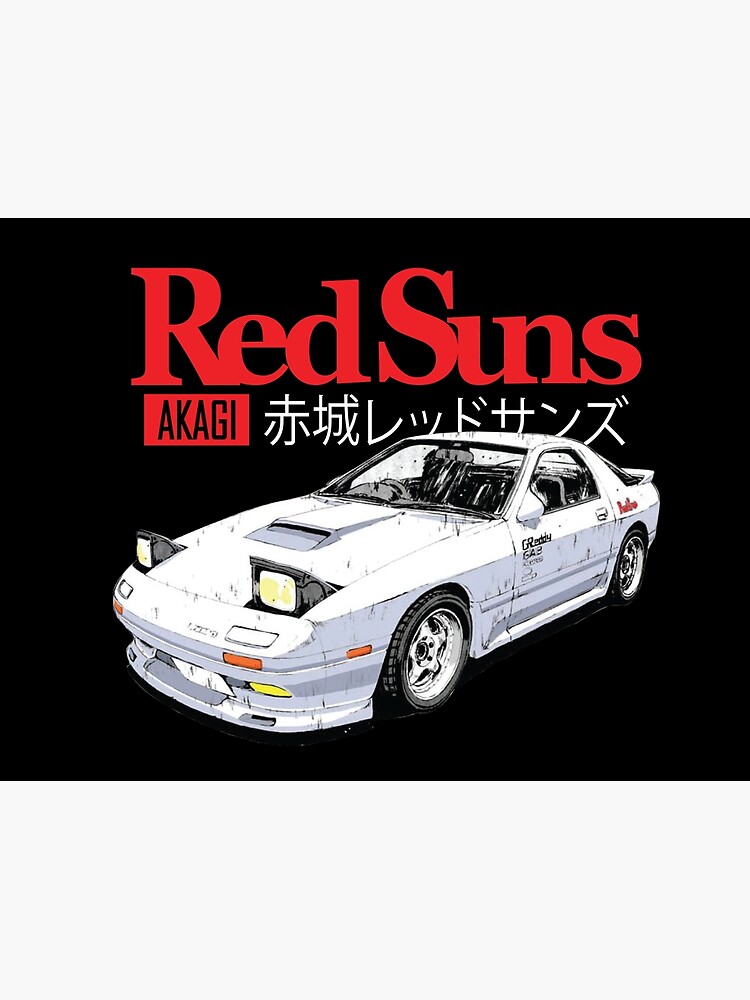 "Akagi Redsuns Ryosuke Takahashi Initial D" Poster for Sale by ezondiis ...