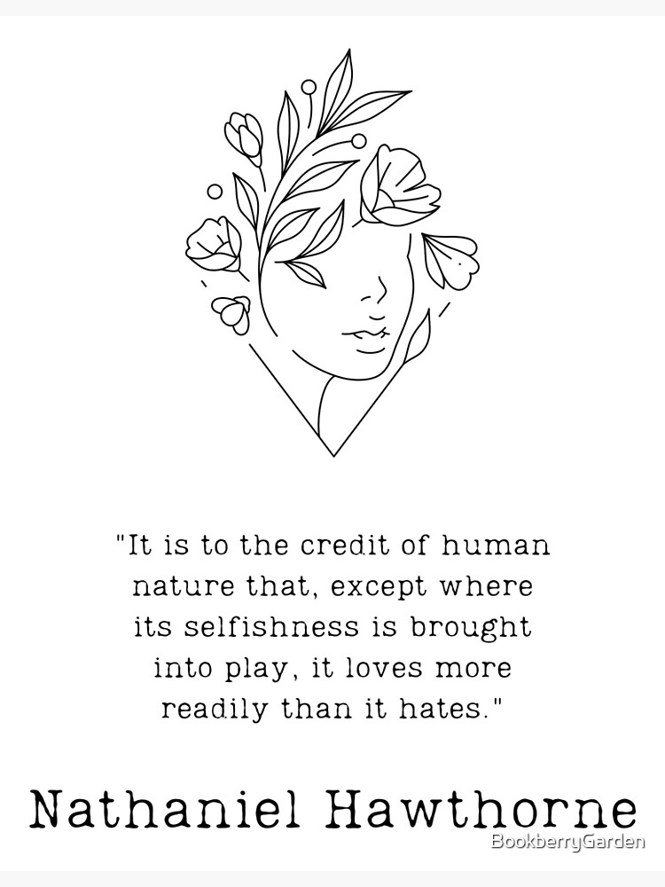 Hawthorne Nature Quotes