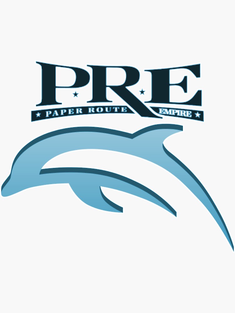 "Paper Route Empire" Sticker by kadashirt | Redbubble