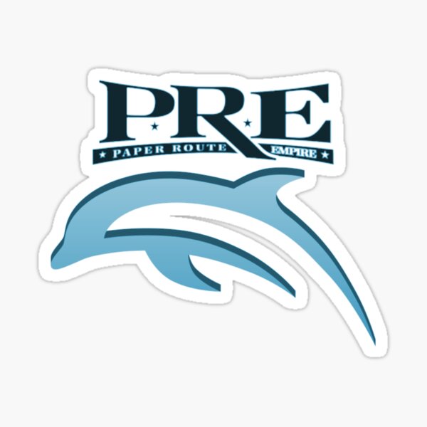 "Paper Route Empire" Sticker by kadashirt | Redbubble