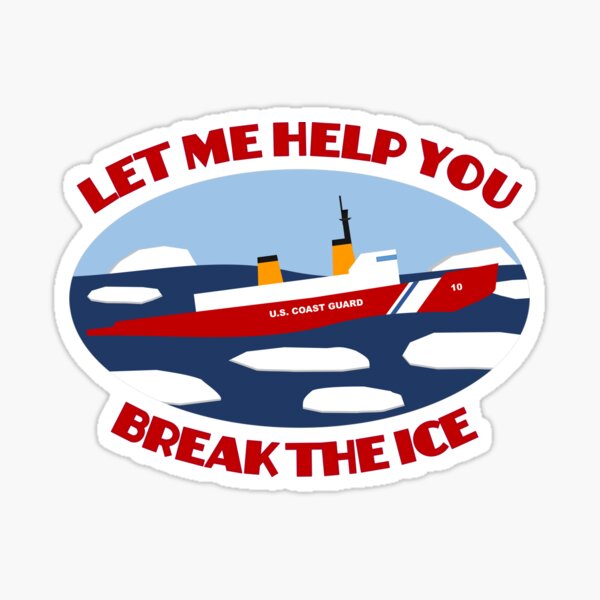 "Let Me Help You Break the Ice" Sticker for Sale by clawofknowledge ...