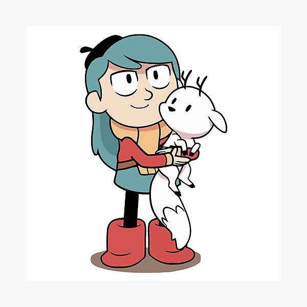 Lámina fotográfica «ir hilda netflix 002 hilda y ramita dibujos ...