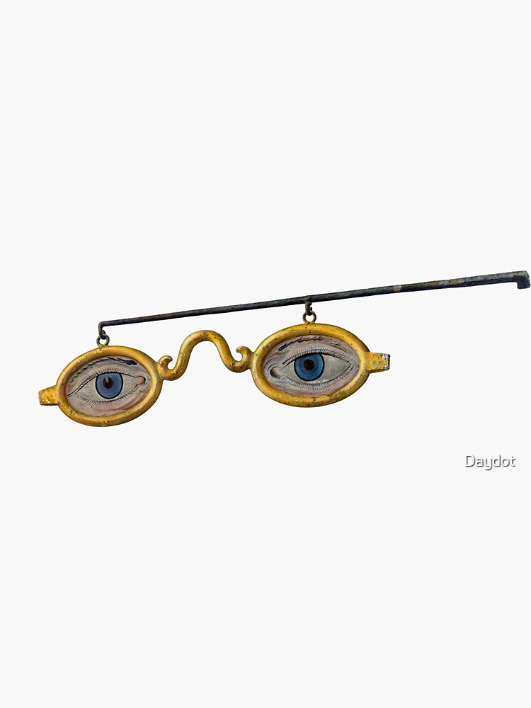 "Eye eye captain" Sticker for Sale by Daydot | Redbubble
