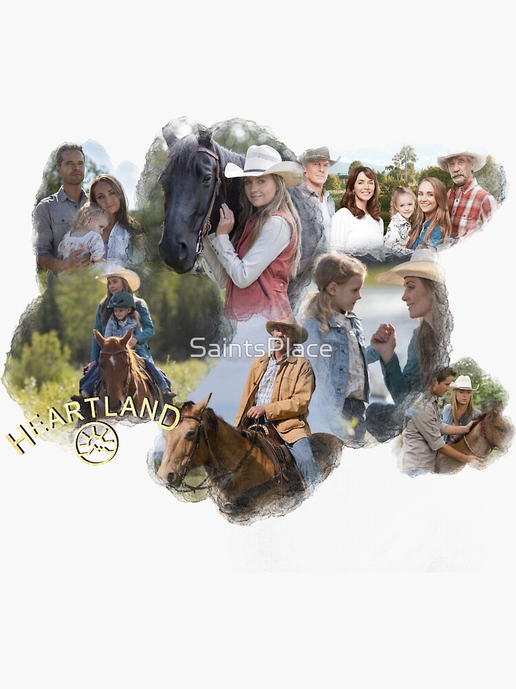 "Heartland wrap " Sticker for Sale by SaintsPlace | Redbubble