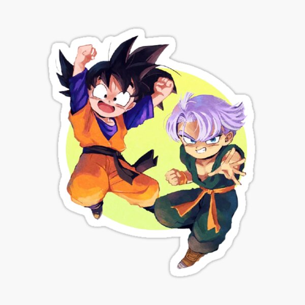 "Goten and Trunks" Sticker by pingis | Redbubble