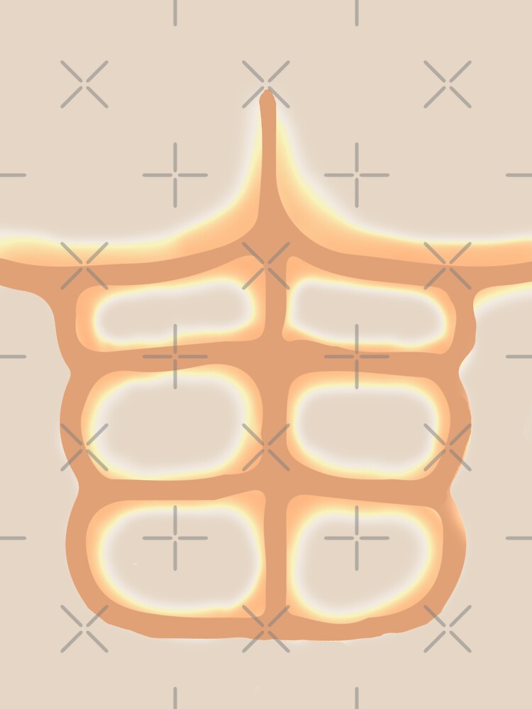 "Funny Muscle Six Pack Muscle Abs ake Abs Gym Novelty" T-shirt by ...