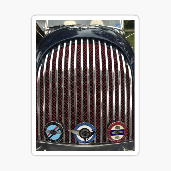 "Morgan Vintage Car " Sticker by jarrahimages | Redbubble