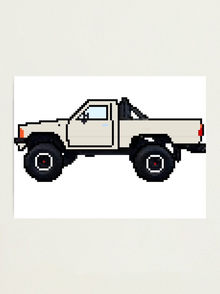"Toyota Hilux Pixel Art Image" Photographic Print for Sale by ...