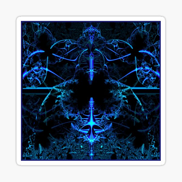 "Deep Space Citadel" Sticker by Randalien | Redbubble