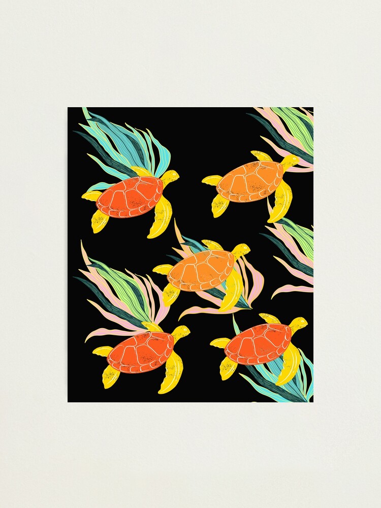 "Cute Colorful Golden Five Lucky Turtles For Good Luck 2022 ...