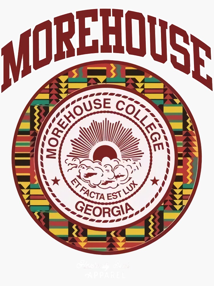 "Morehouse College Kente Logo" Sticker by Rakowlk196 | Redbubble
