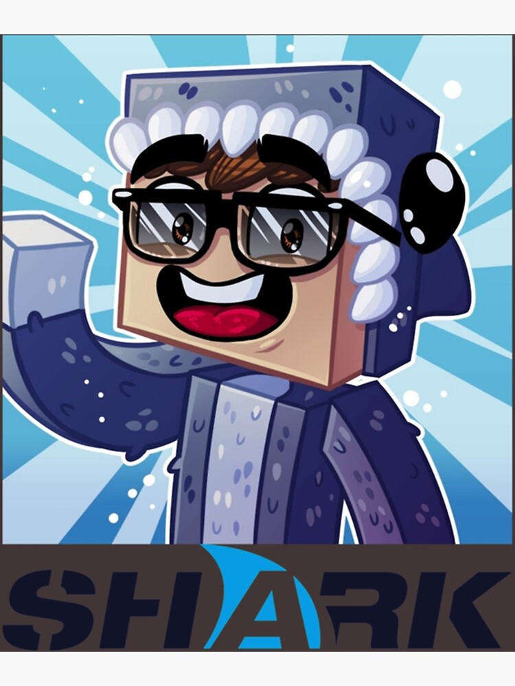"09sharkboy youtuber " Art Print for Sale by MAKGraphics | Redbubble